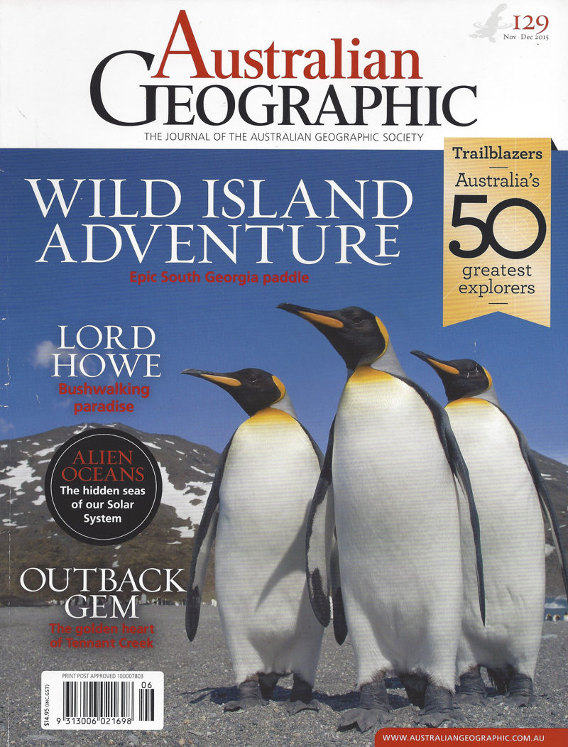 A Visit from the Editor of Australian Geographic Magazine | Pinetrees ...